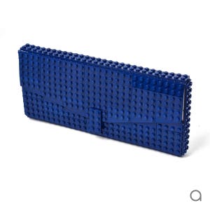 Dark Blue Clutch Purse Made With LEGO® Bricks FREE SHIPPING Purse ...