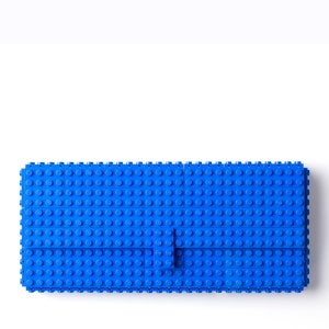 Blue Clutch Purse Made With LEGO® Bricks FREE SHIPPING Purse Handbag ...