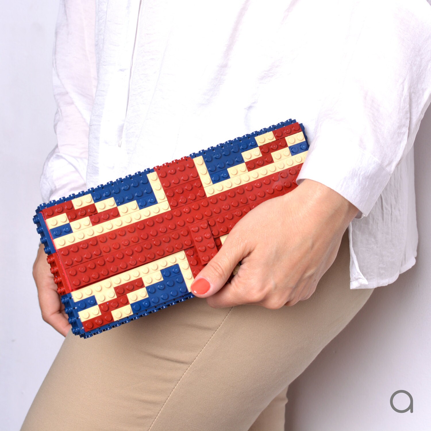 British flag clutch purse made with LEGO® bricks FREE SHIPPING | Etsy