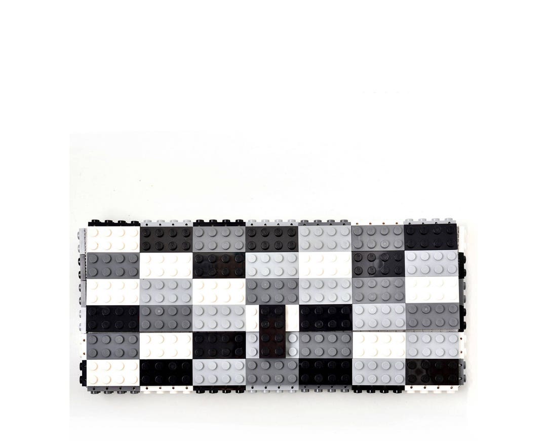 Monochrom Clutch Purse Made With LEGO® Bricks FREE SHIPPING Purse ...
