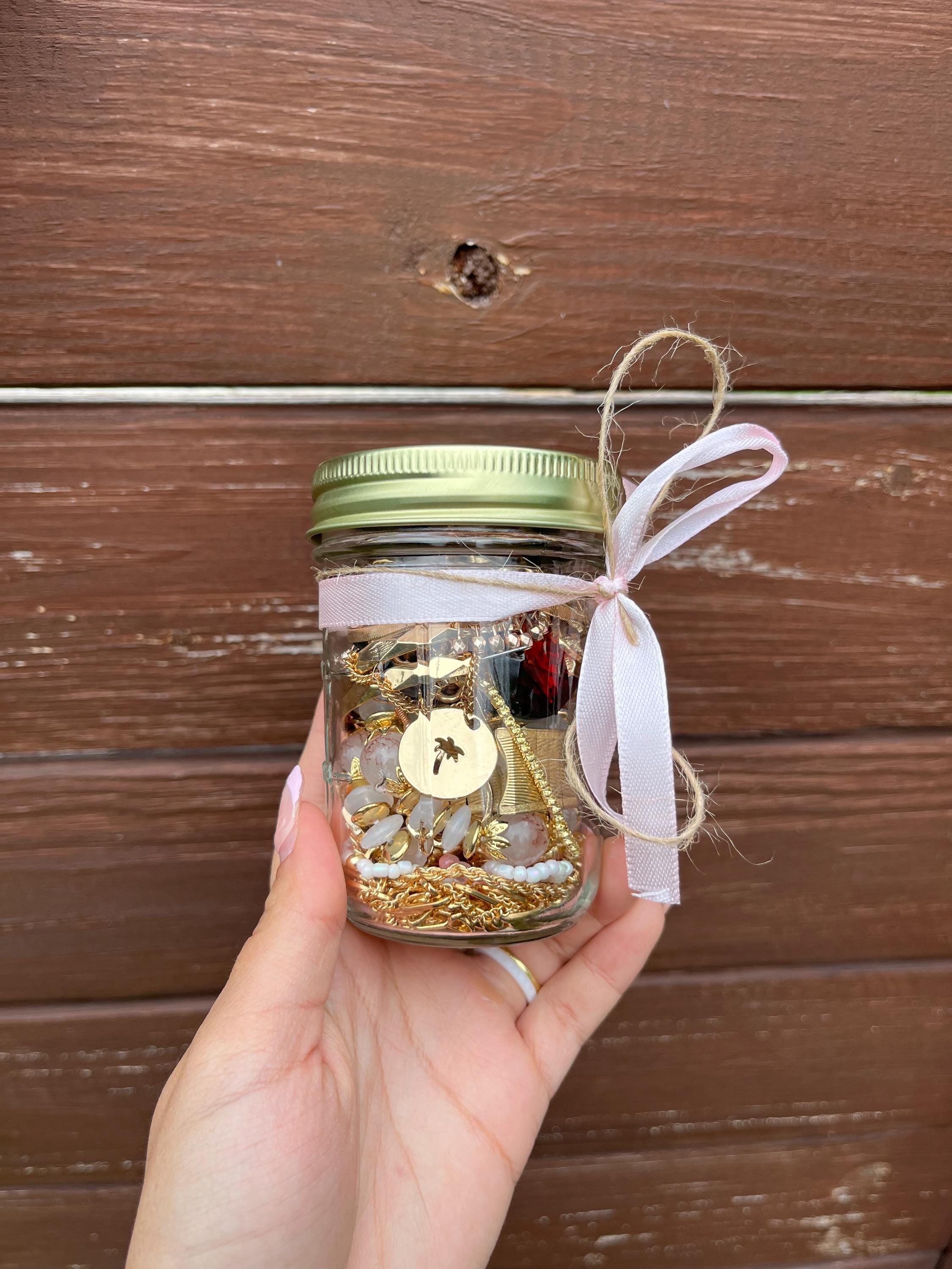 Vintage Mystery Jewelry Jars Assorted Pieces, Surprises Inside - Etsy ...