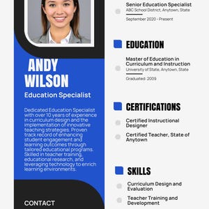 Professional Resume Template,, Google Docs, Word, Template, Cover ...