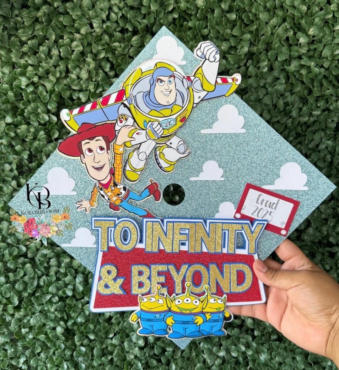 To Infinity and Beyond Inspired Grad Cap Topper - Etsy