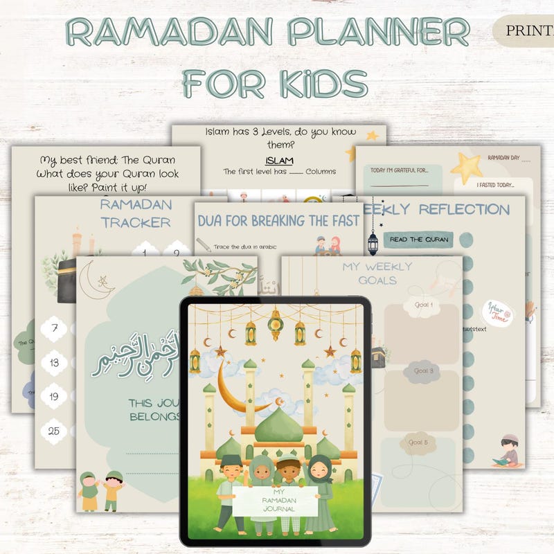 Ramadan Planner - Etsy