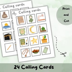 Islamic Printable Bingo Game | Ramadan Bingo | Islamic Educational Eid ...