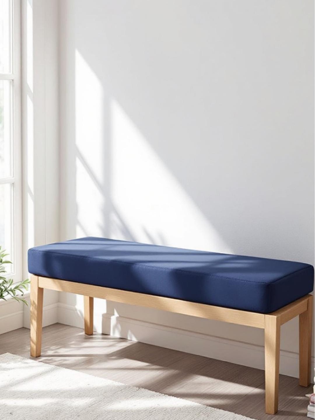 Kallax Bench Seat Cushion, 1-6" Window Seat Cushion, Indoor Bench ...