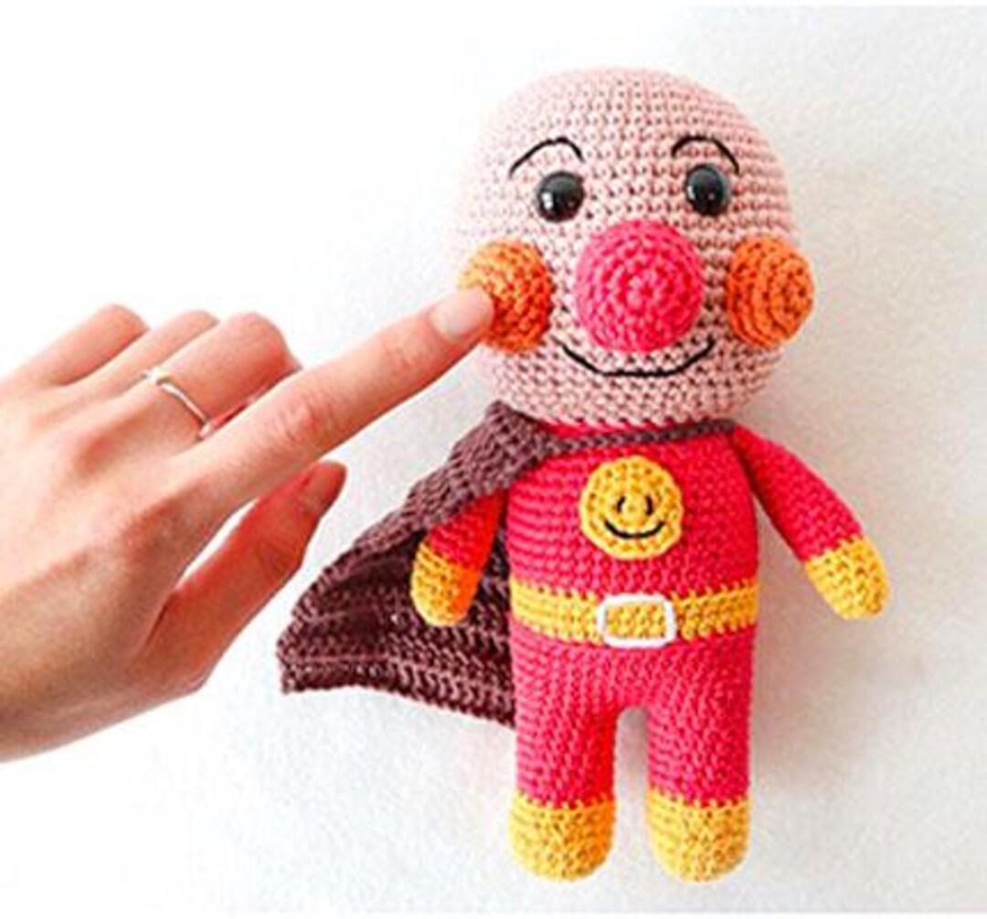 Cute Anpanman Amigurumi Instant Download - Etsy