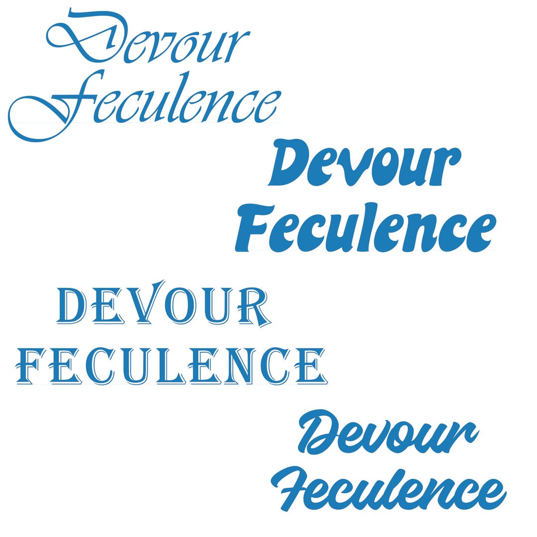 Four Severance SVG PNG Digital Files - Devour Feculence - Etsy