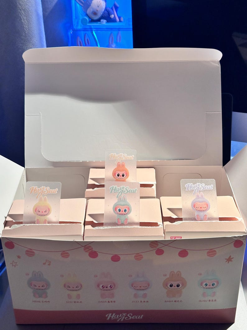 Popmart''labubu Have a Seat'' (the Monsters) Confirmed Figure (real QR ...