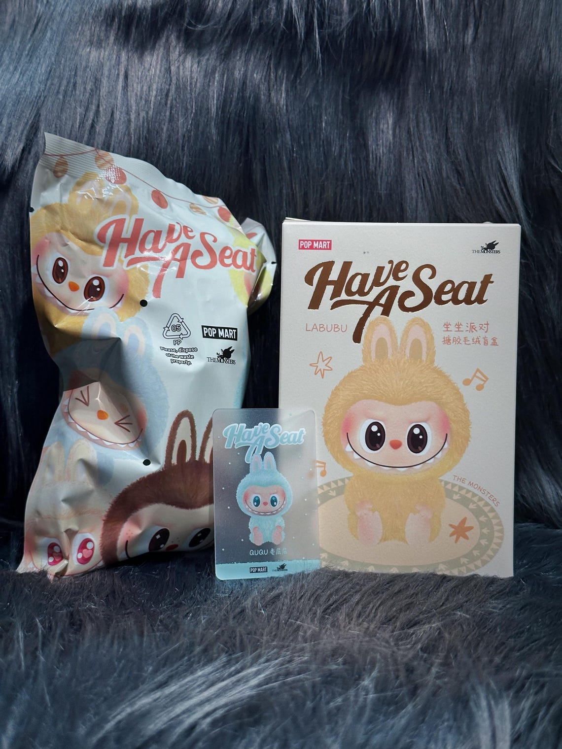 Popmart''labubu Have a Seat'' (the Monsters) Confirmed Figure (real QR ...