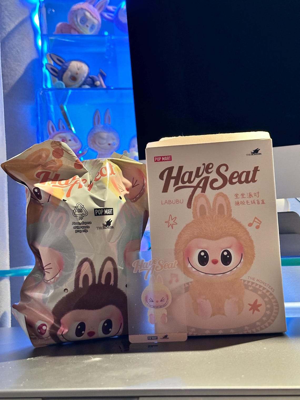 Popmart''labubu Have a Seat'' (the Monsters) Confirmed Figure (real QR ...