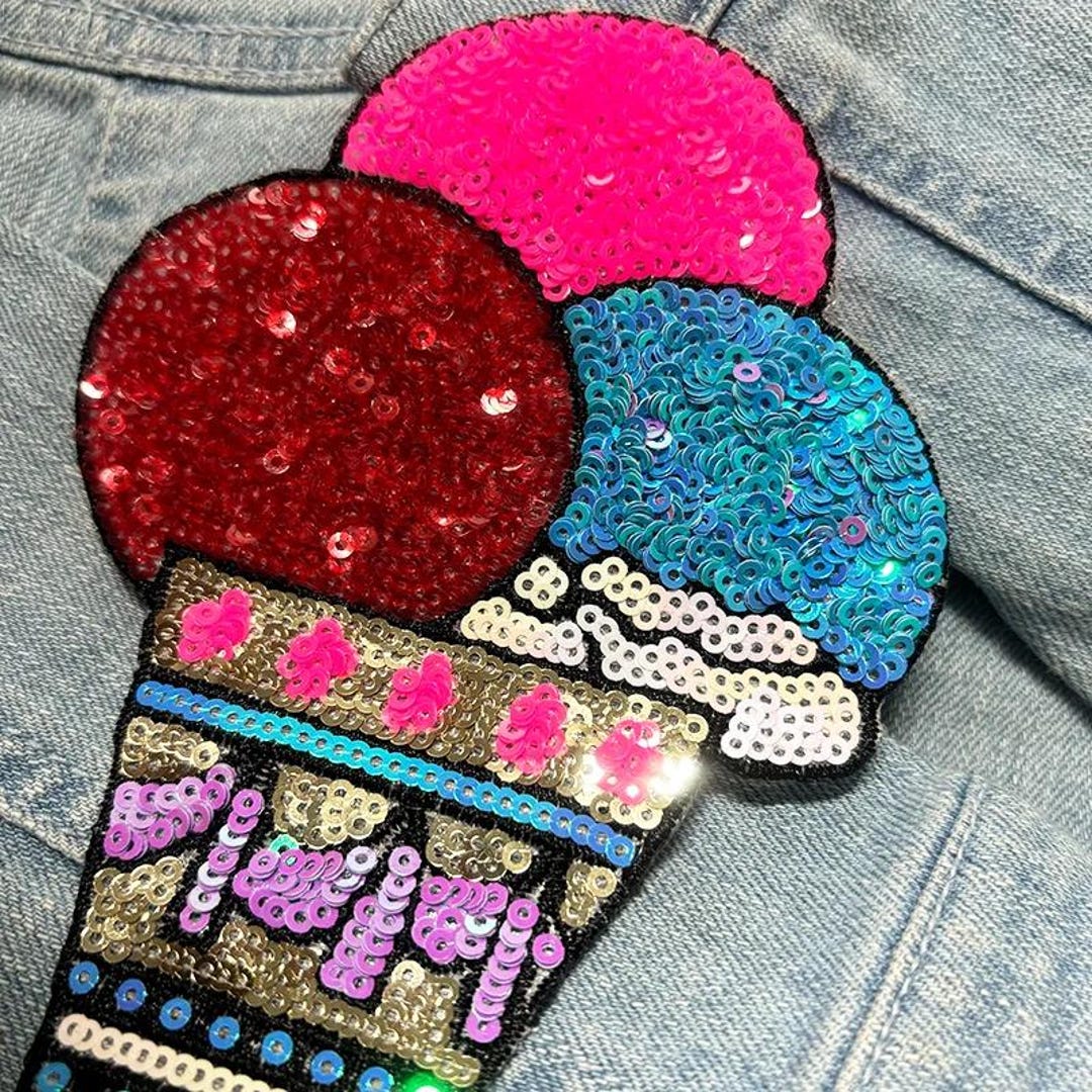 Custom Sequin Patches for Clothing, Jackets, Bags, Caps, and Uniforms ...