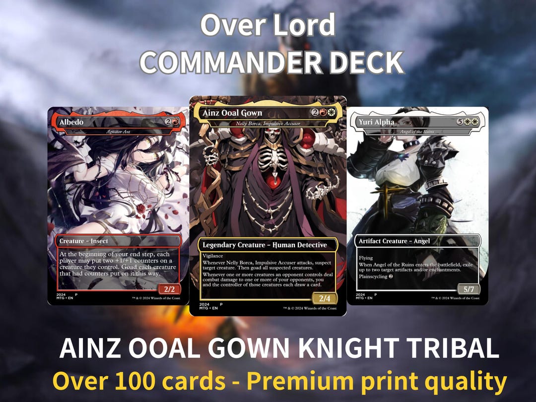 Nelly Borca, Impulsive Accuser Inspired by Overlord Premium Proxy Card ...