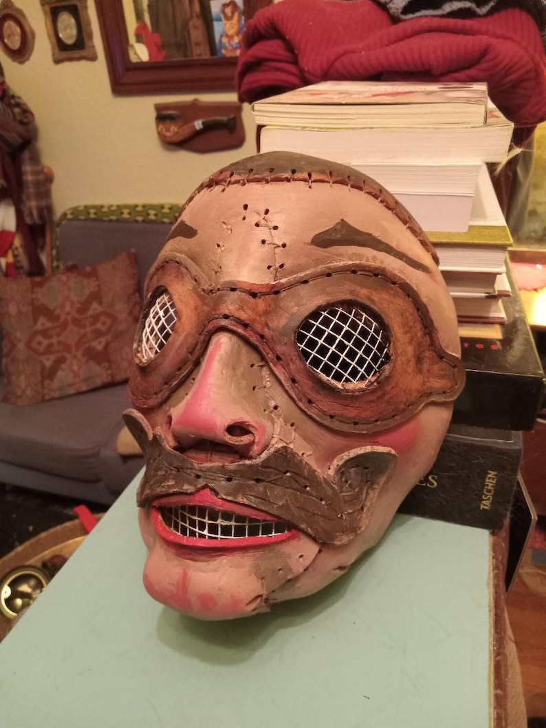 Steampunk Mensur Fencing Mask - Etsy 日本