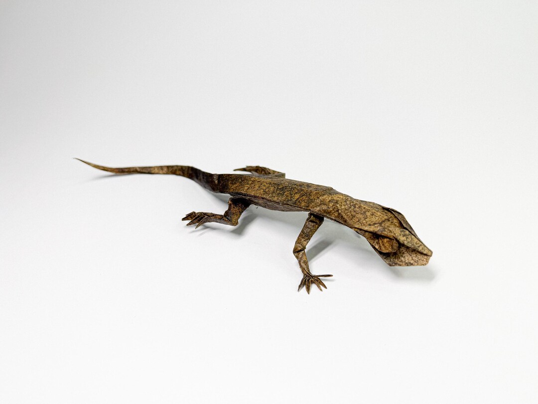 Origami Lizard - Etsy