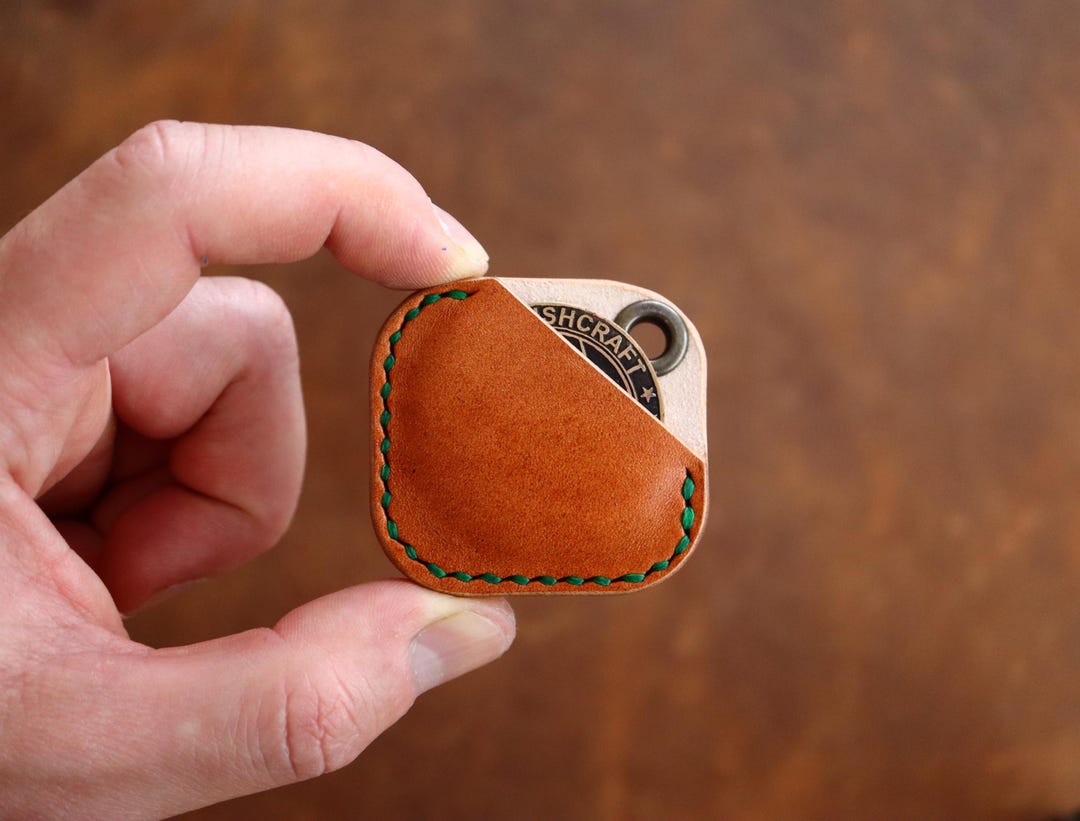 EDC Leather Coin Slip – 35mm-38mm Fully Custom Handmade Leather Coin ...
