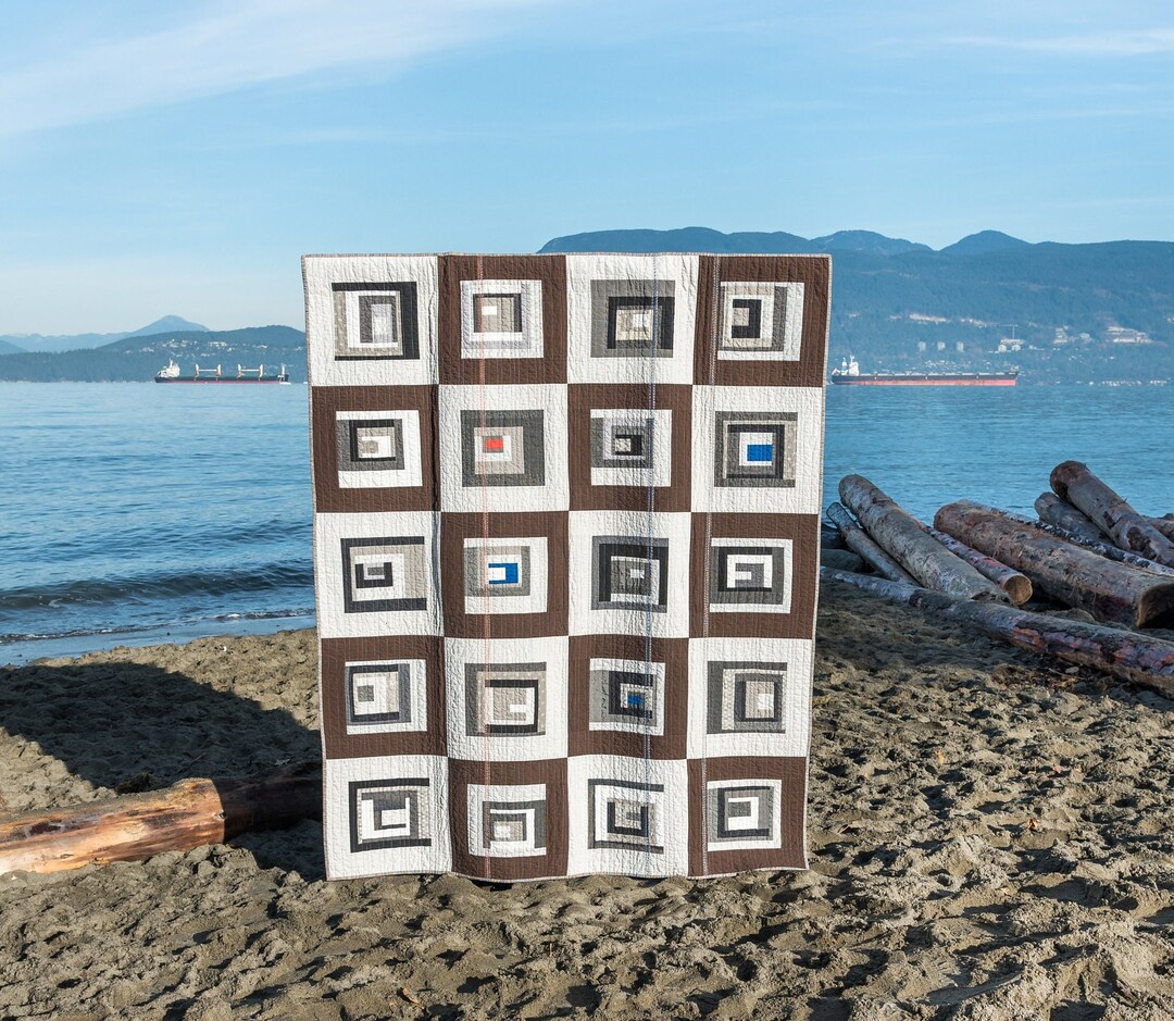 One House Two House... Modern Quilt Pattern Contemporary - Etsy