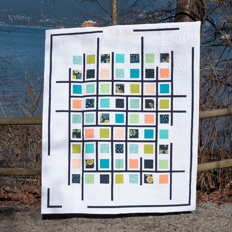 Modern Quilt Pattern - Etsy