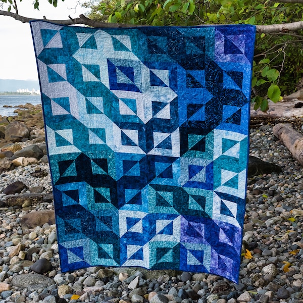 Square Quilt Pattern - Etsy