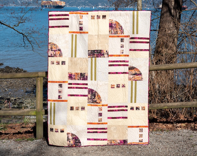 Cascade Falls Quilt Kit | Includes Pattern by Amy Smart | 60in X 76in ...