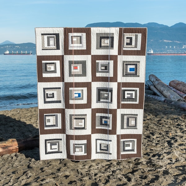 Neutral Quilt - Etsy