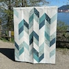 Zen Garden Quilt Pattern - Modern Quilt Pattern, Contemporary Quilt ...