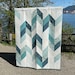 Pathways 2023 Queen Grey-blue Colourway Quilt Pattern, Contemporary ...