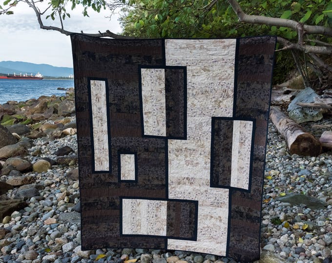 Zen Garden Quilt Pattern Modern Quilt Pattern Contemporary | Etsy