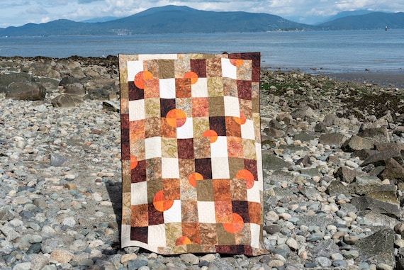 Desert Sun Quilt Pattern Modern Quilt Pattern Contemporary - Etsy