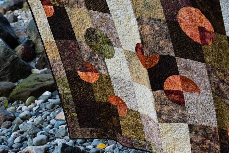 Desert Sun Quilt Pattern Modern quilt pattern Contemporary | Etsy