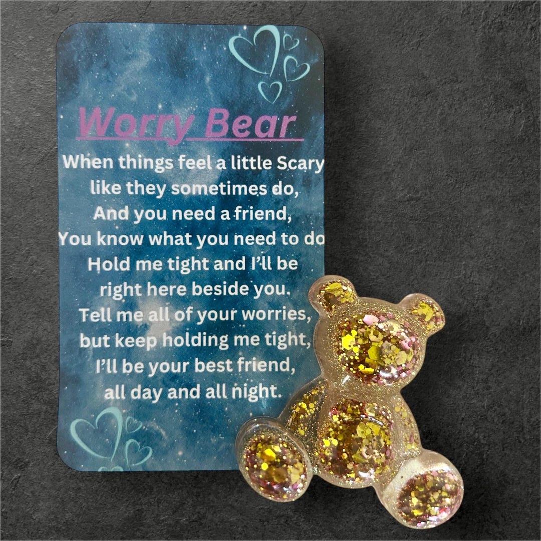 Worry Bear - Etsy