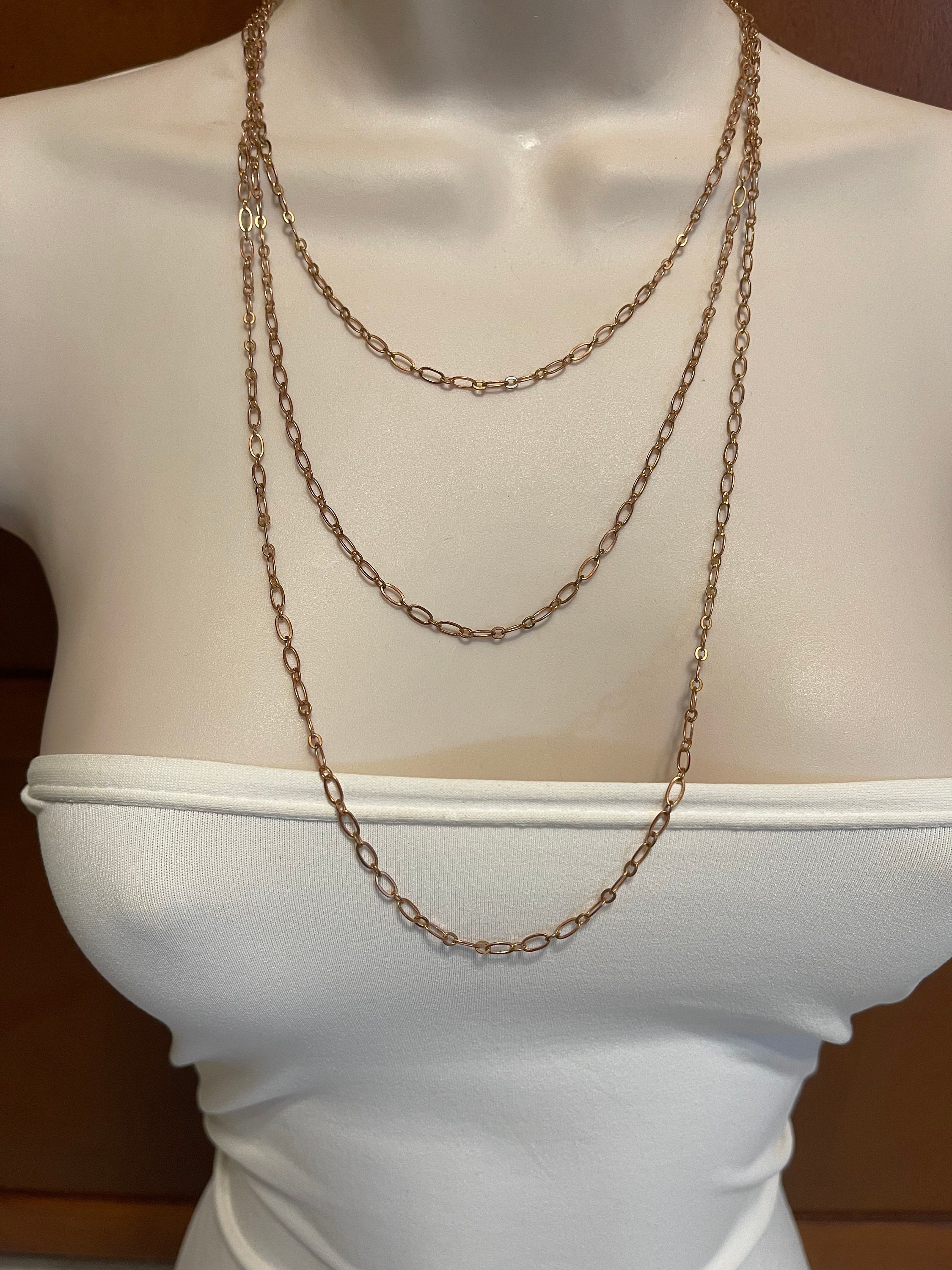 Copper Chain in your choice of Length and Clasp Adjustable Raw | Etsy