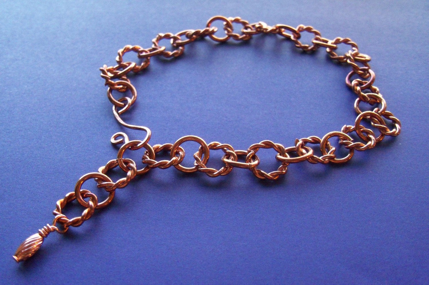 Natural Copper Ankle Bracelet Handmade Copper Anklet With Optional ...