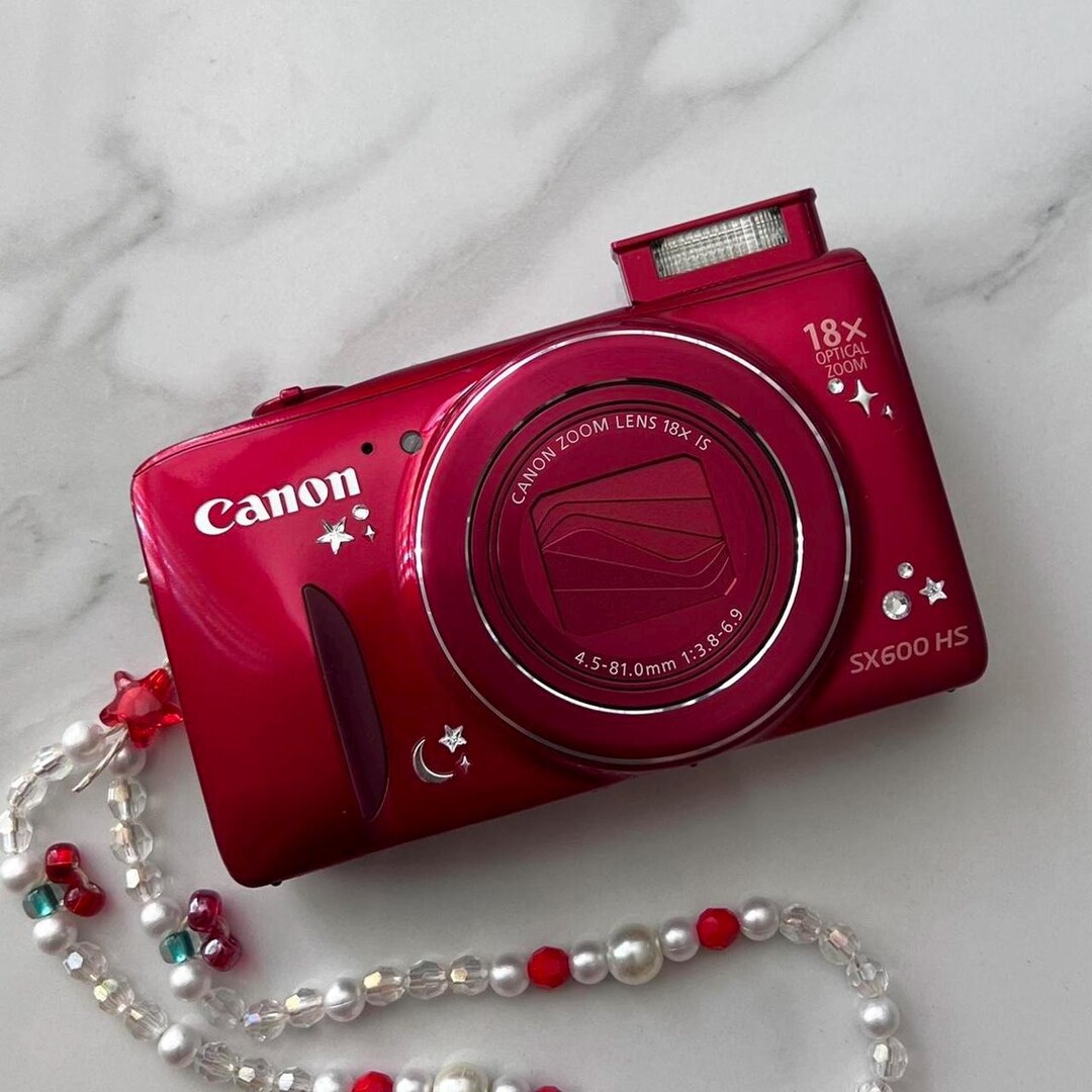 Canon Red and Burgundy Cameras-and-accessories - Etsy