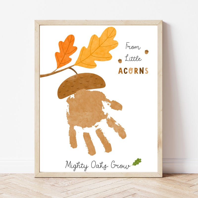 Acorn Art Prints - Etsy