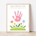 Spring Handprint Craft - Digital Download, Hello Spring Craft ...