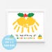 Jingle Bells Handprint Craft - Digital Download, Christmas Handprint ...