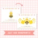Bee Mother’s Day Handprint Craft - Digital Download, Printable Mother’s ...