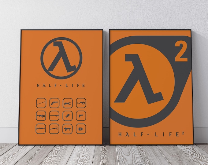 Half Life 2 Graffiti Wall Poster | 12 X 12 Matte or Gloss - Etsy