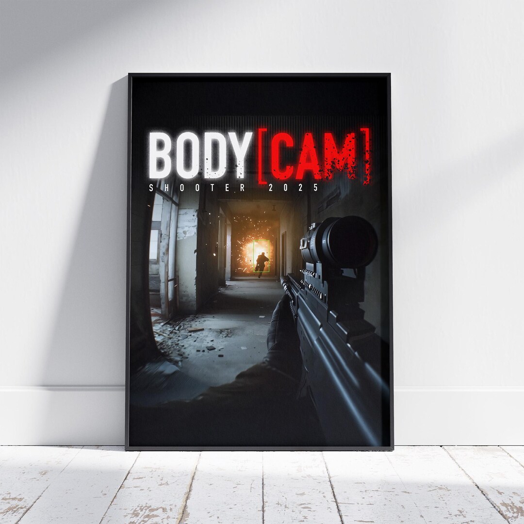 BODY-CAM Poster - Gaming Poster - Video Game Wall Art - Retro Game ...