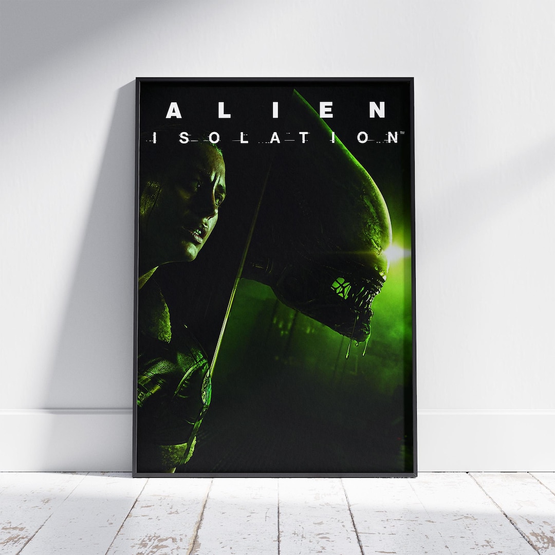 Alien Isolation Game Inspired Poster, Vintage Poster, Wall Art, Gifts ...