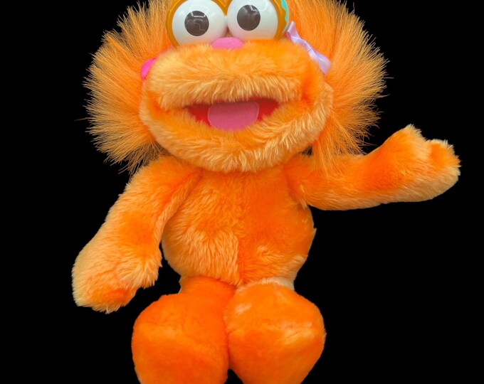 Vintage Sesame Street Zoe Plush Toy - Etsy