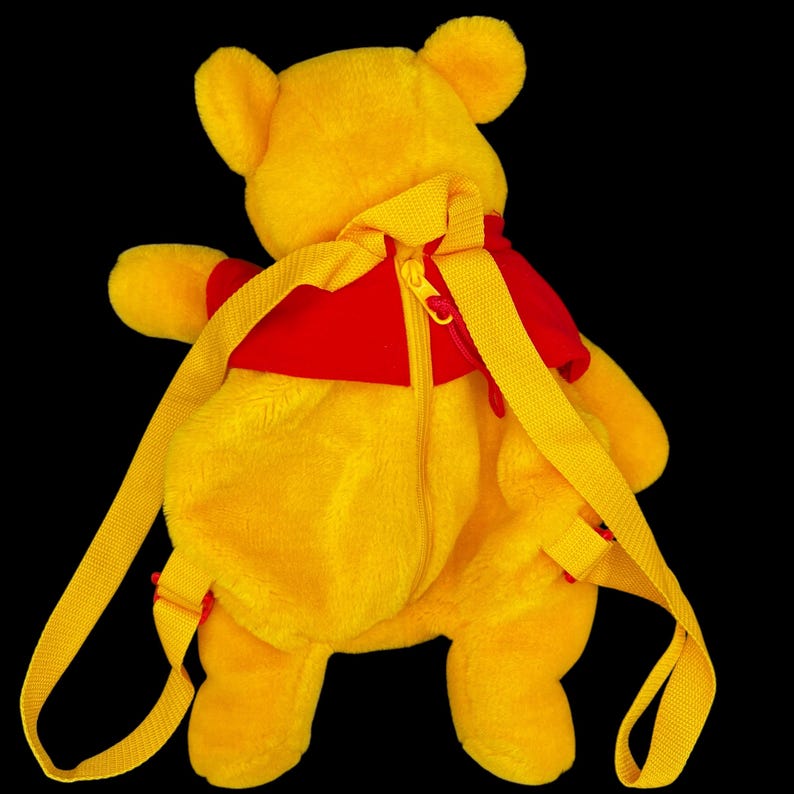 Vintage Disney Winnie the Pooh Plush Backpack - Etsy