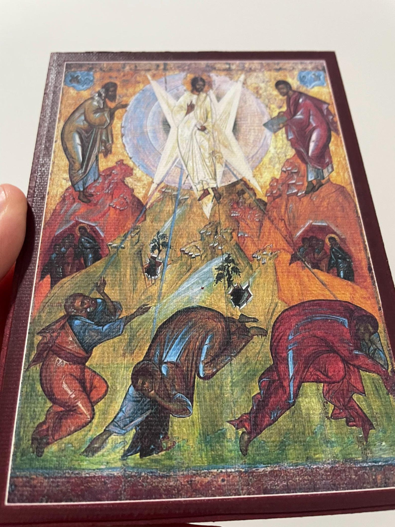 Transfiguration by Theophanes the Greek | Handmade Orthodox Icon - Etsy