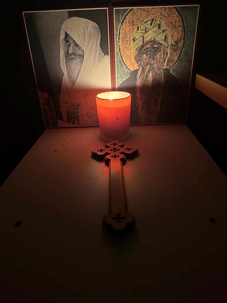 St Padre Pio | Handmade Icon Print - Etsy