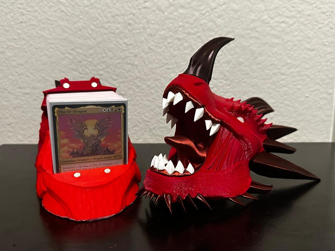 The Ur-dragon Deck Box – Command the Primordial Fury - Etsy