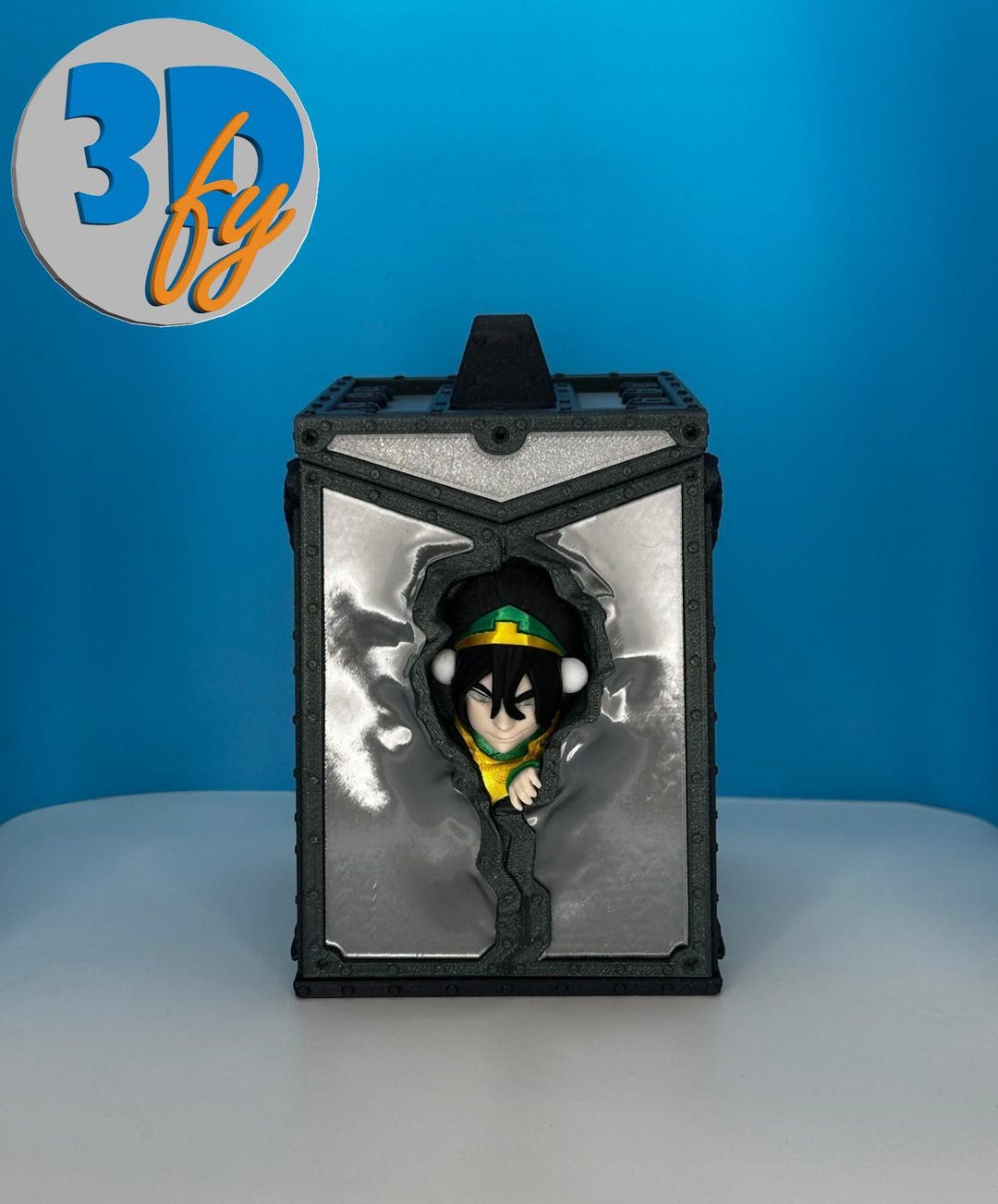 Toph Beifong Metalbending Deck Box | Avatar Inspired MTG Storage ...