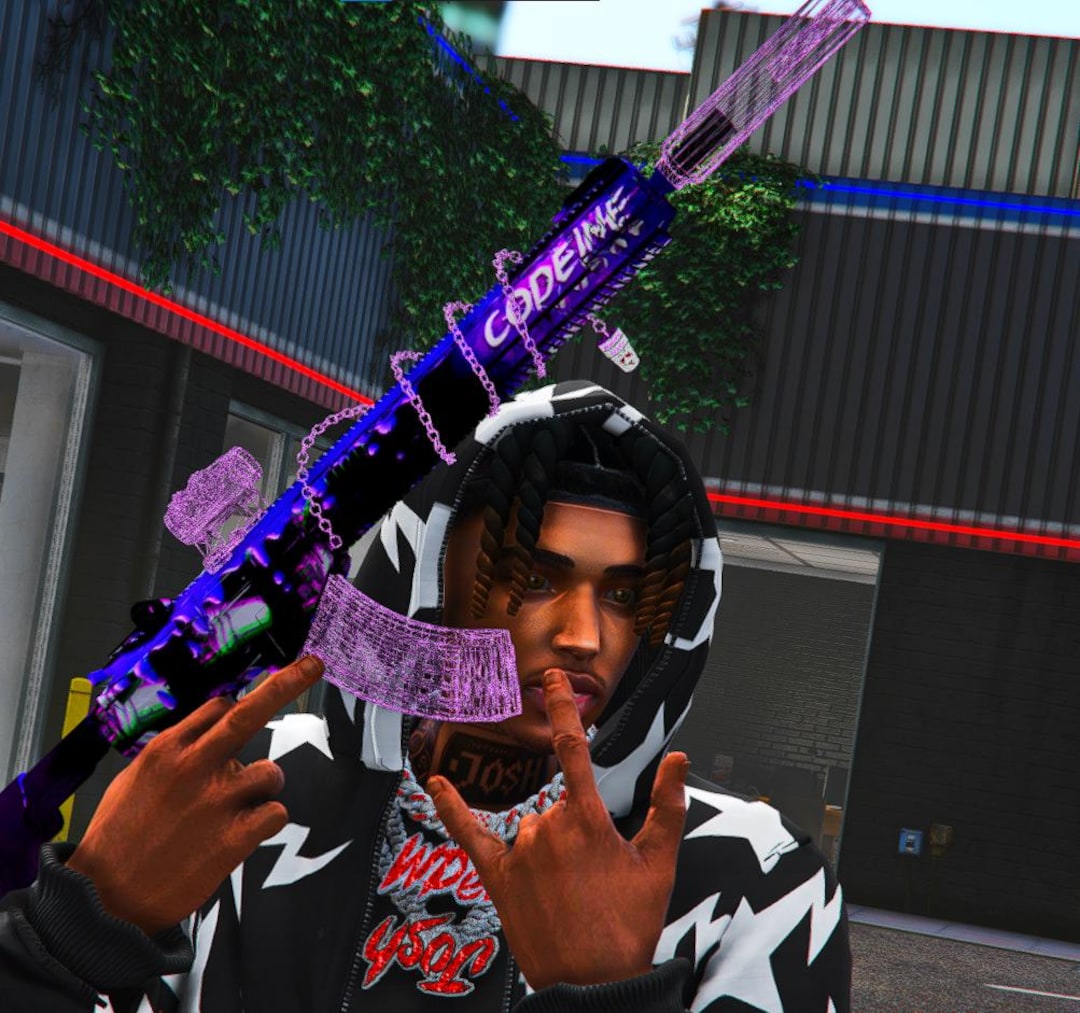Codeine Crzy AR Chained | Fivem Ready | - Etsy