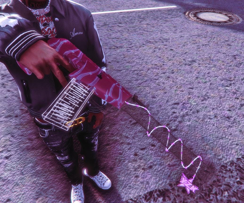 Exclusive Pink Yzk Gun | Fivem Ready | - Etsy