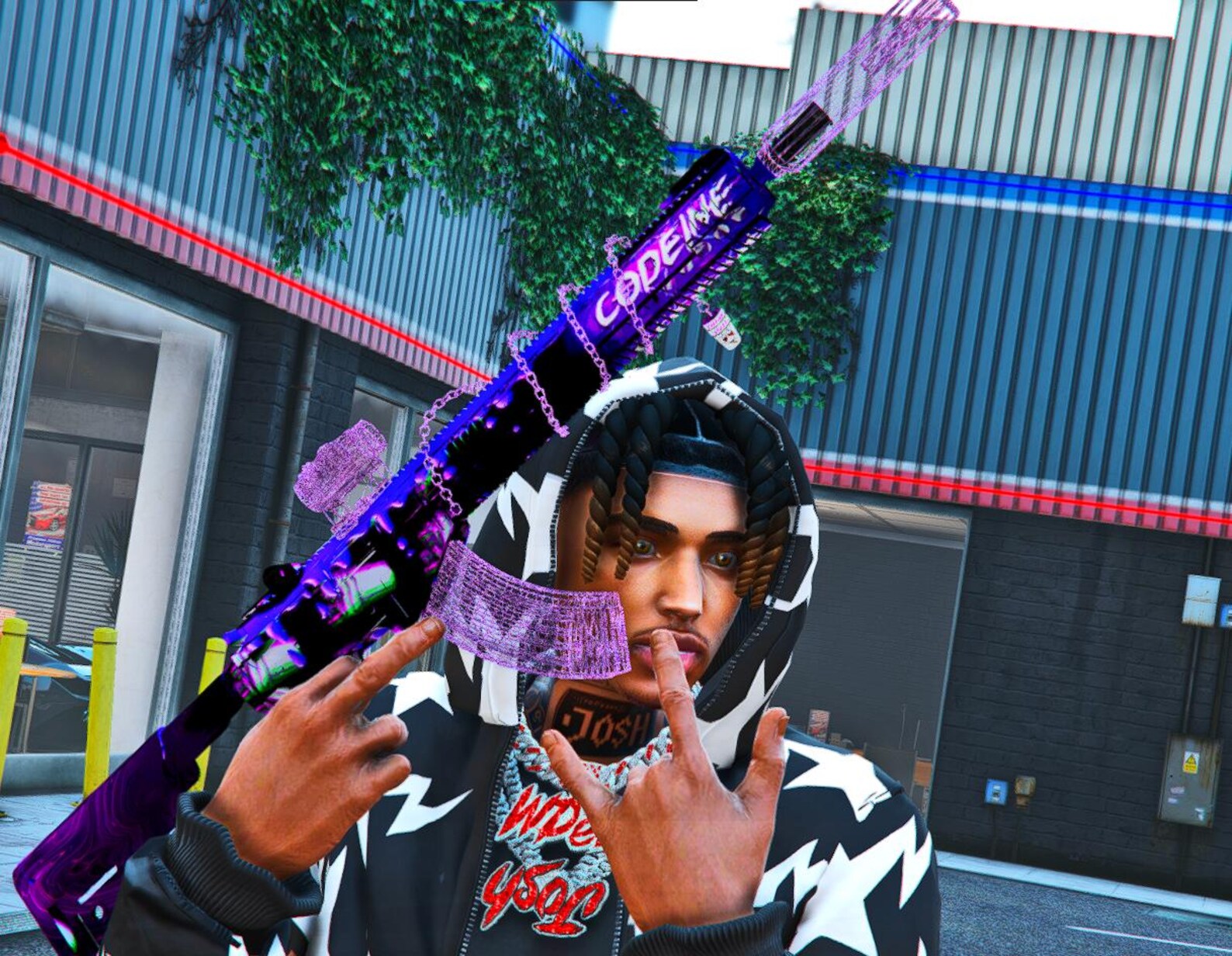 Codeine Crzy AR Chained | Fivem Ready | - Etsy